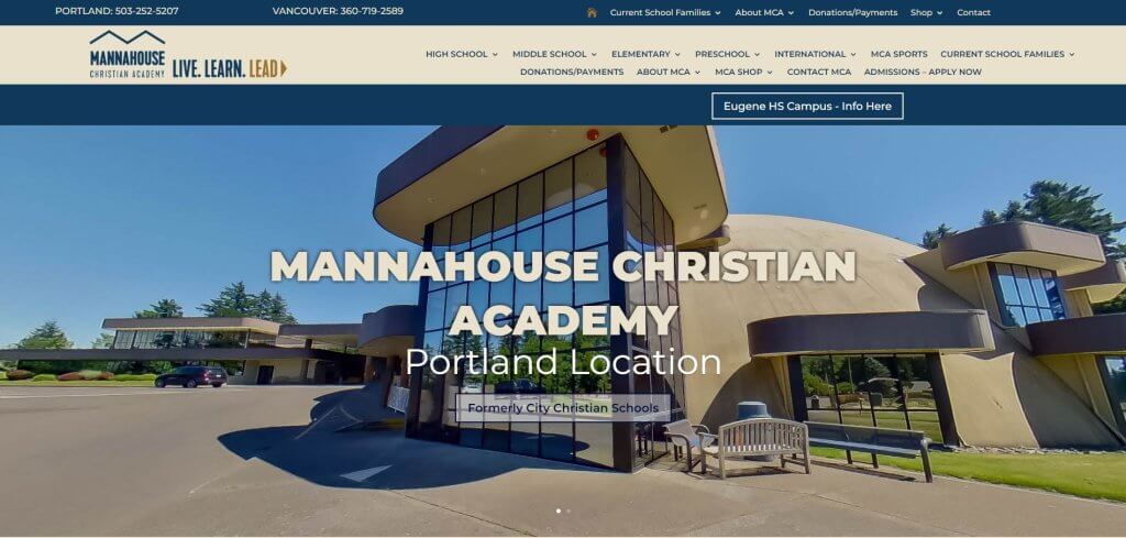 アメリカ私立高校留学「Mannahouse Christian Academy」 | （社）国際教育交流ネットワーク機構