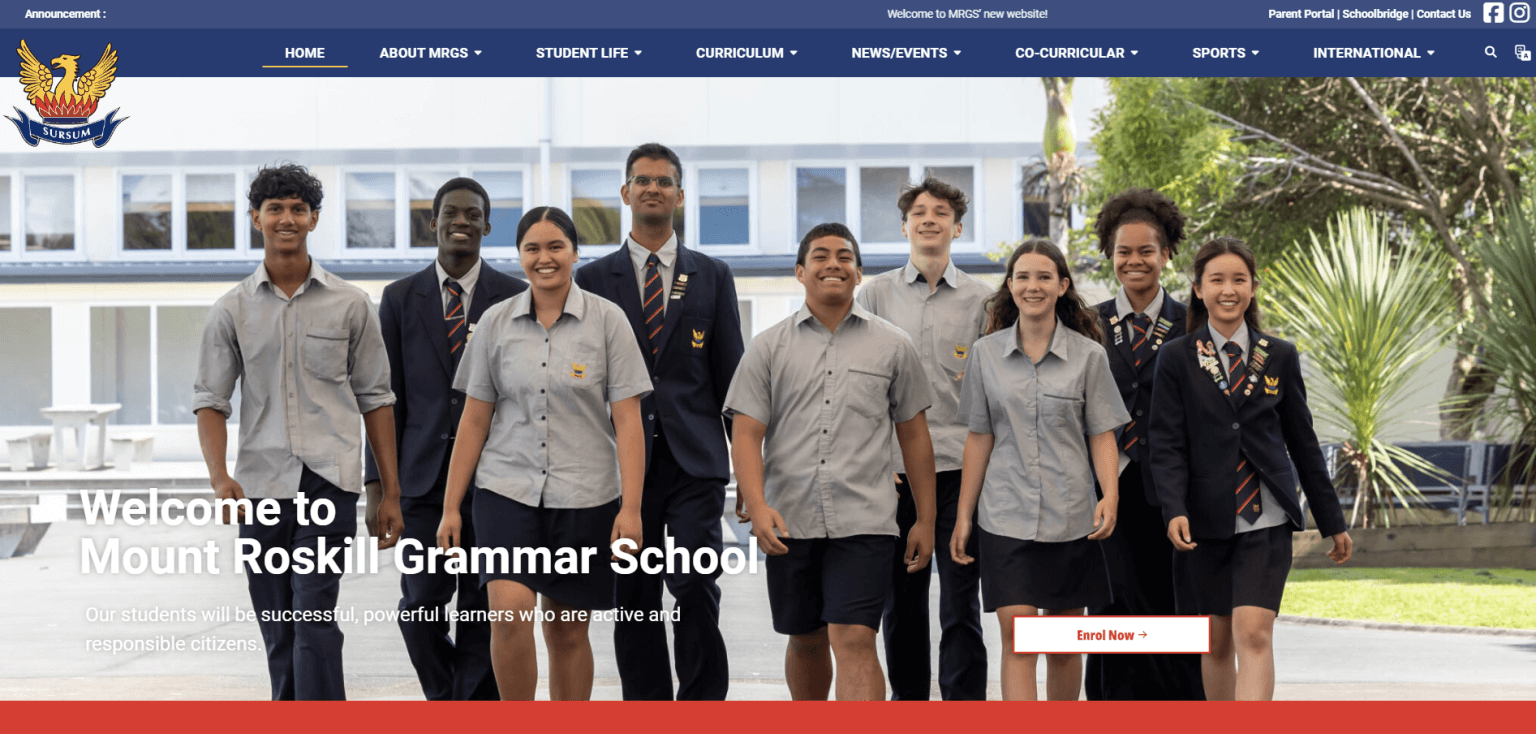 ニュージーランド高校留学「Mt. Roskill Grammar School」 | （社）国際教育交流ネットワーク機構